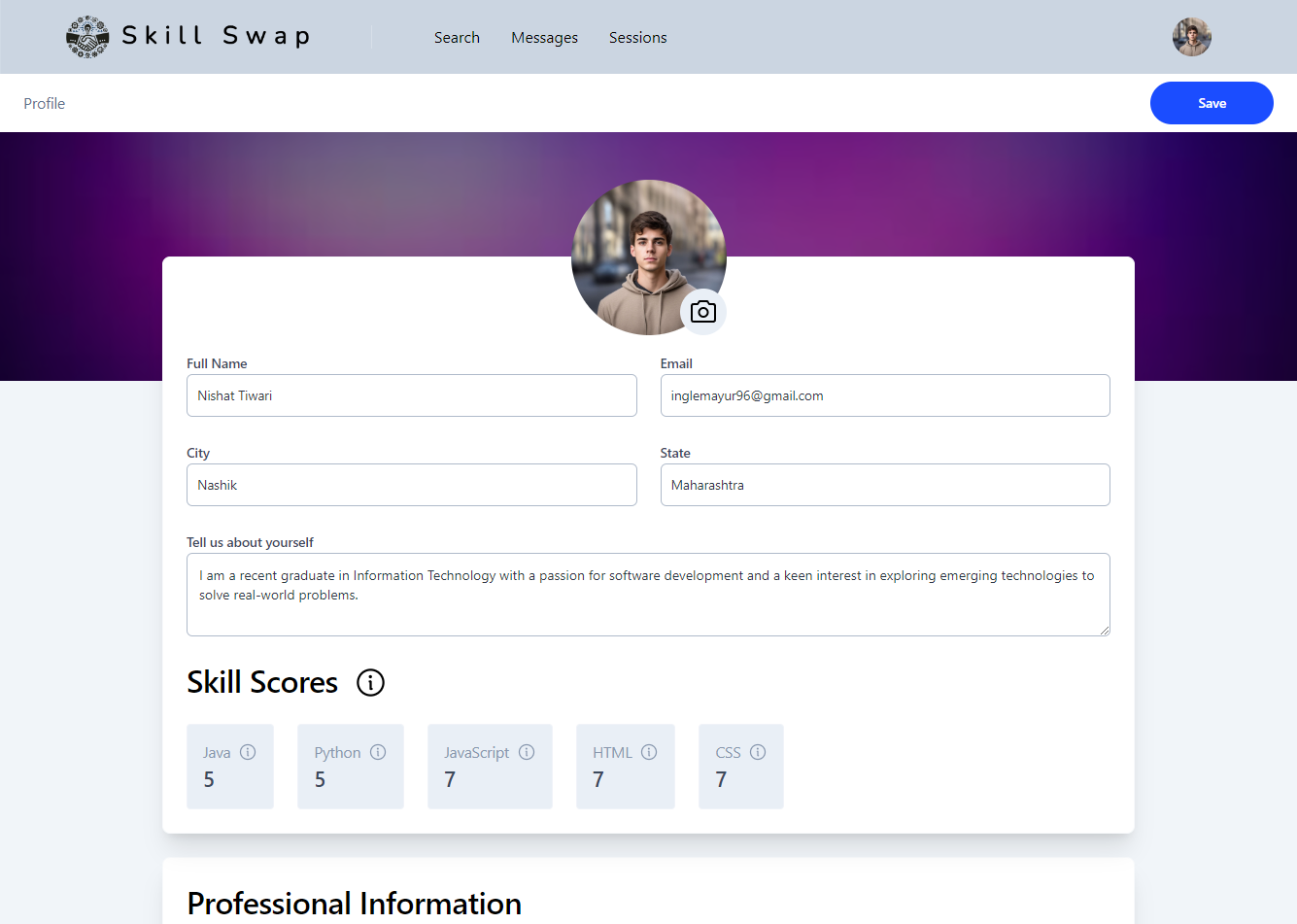 SkillSwap - Empowering growth through Sharing Knowledge